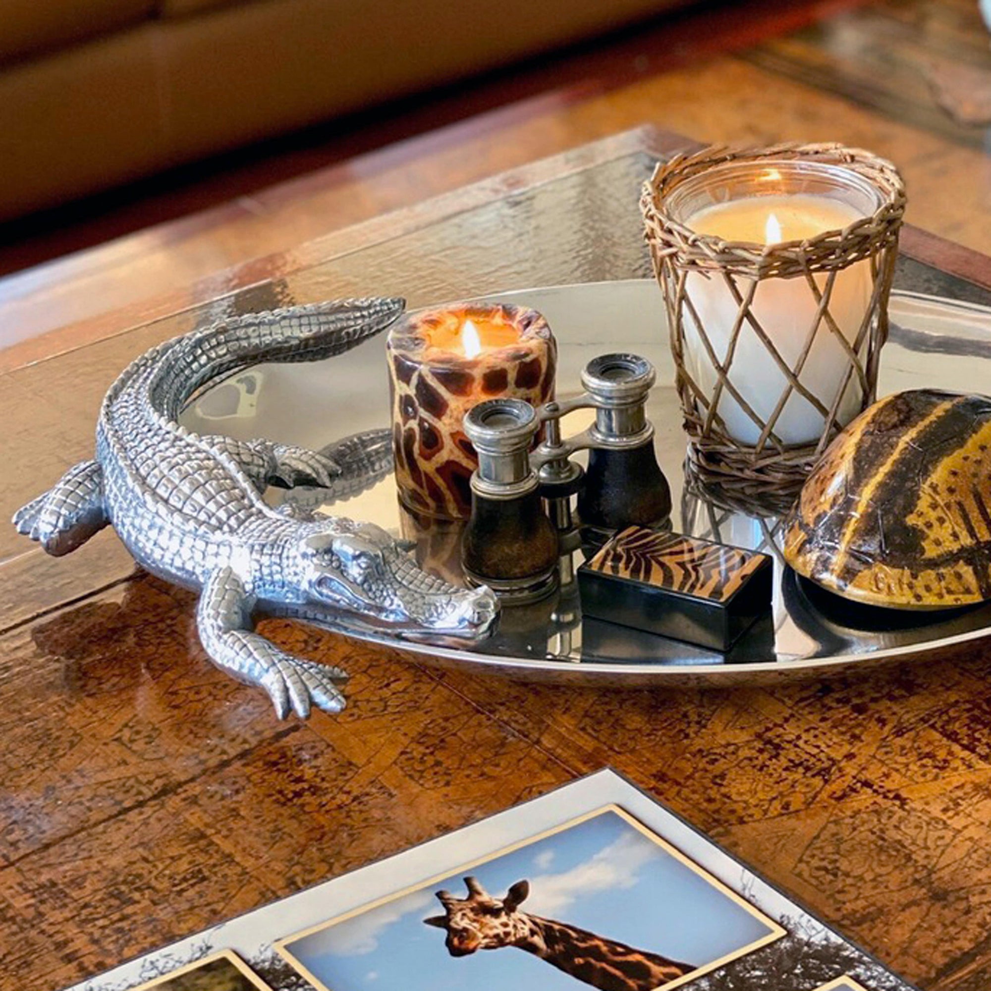 Arthur Court's Alligator Oval Platter for serving - a unique gift for ...