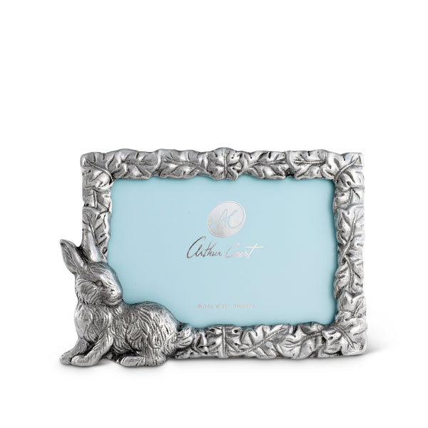 Bunny Photo Frame - Premium Metal Finish | Arthur Court Collection ...