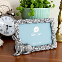 Bunny Photo Frame - Premium Metal Finish | Arthur Court Collection ...