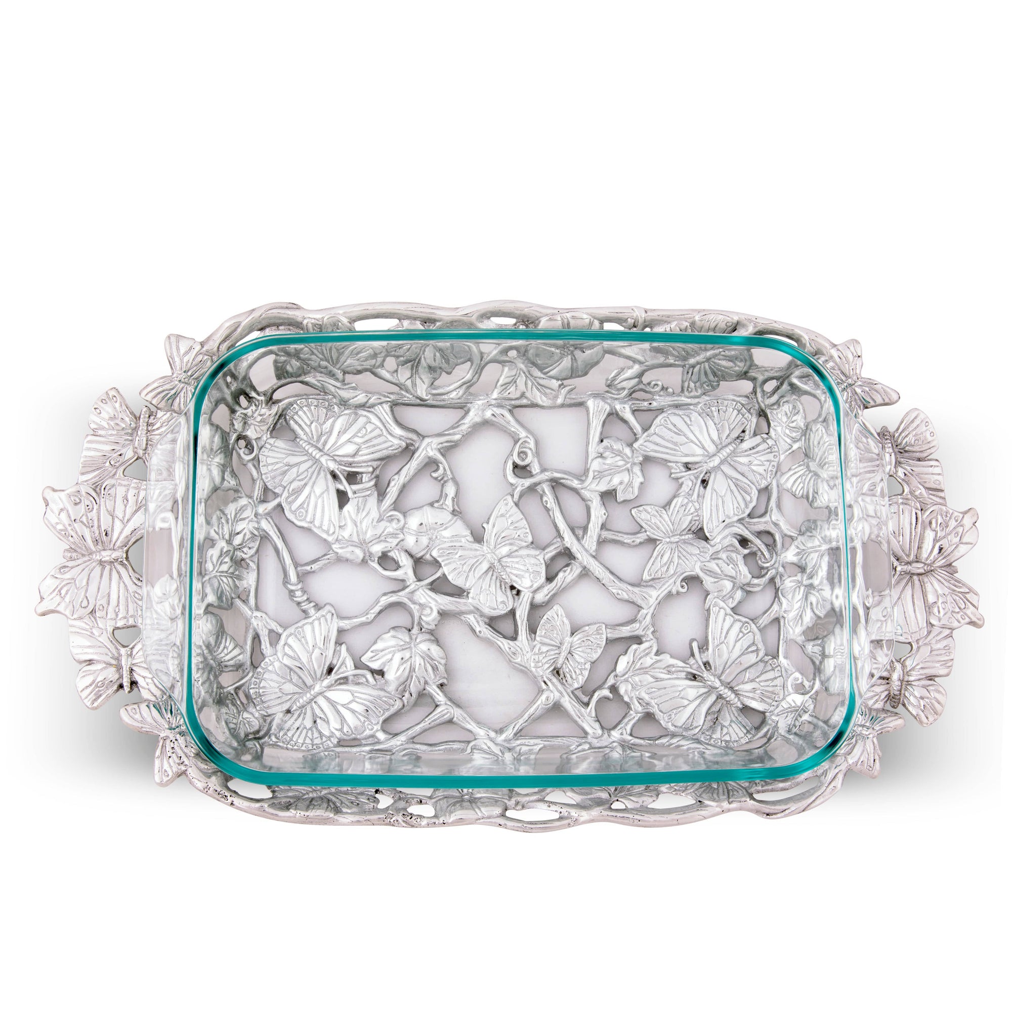 Elegant Stainless Steel Butterfly Pyrex Holder - Perfect Christmas ...