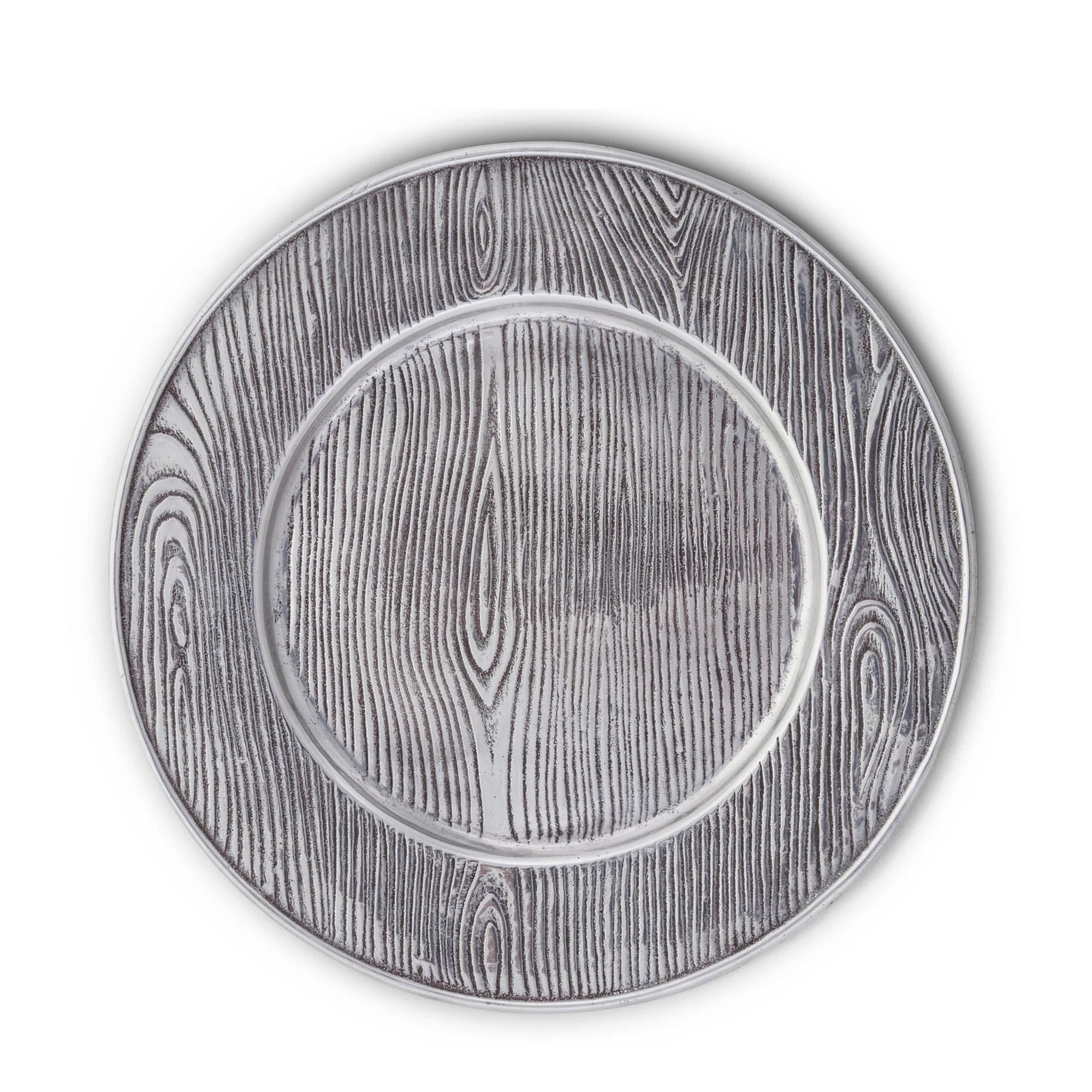 Rustic Wood Grain Charger Perfect for Dinner Parties | Majestic Forest ...