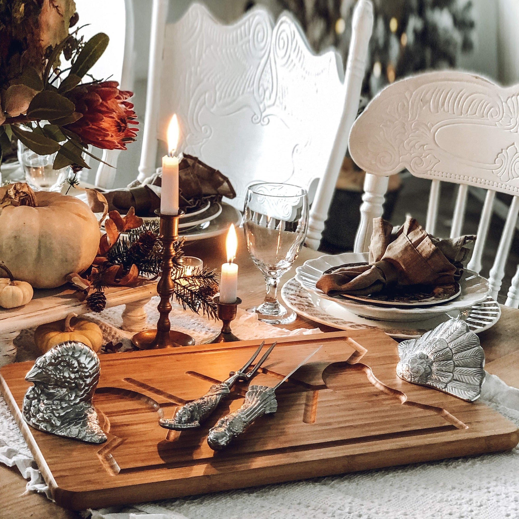 Entertainment-friendly Morning Hunt turkey carving board | Kitchen ...