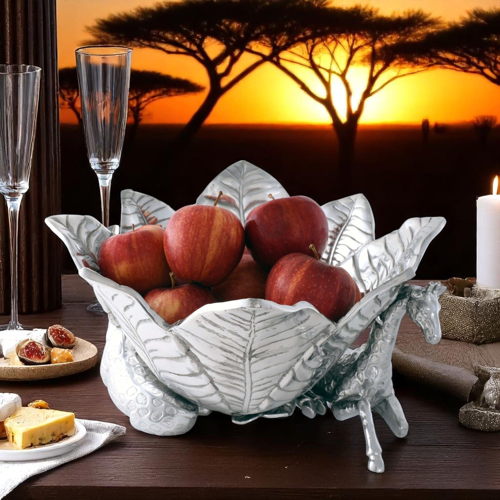 Elegant Safari-Themed Ice Bucket for Wine Lovers | Barware Collection ...