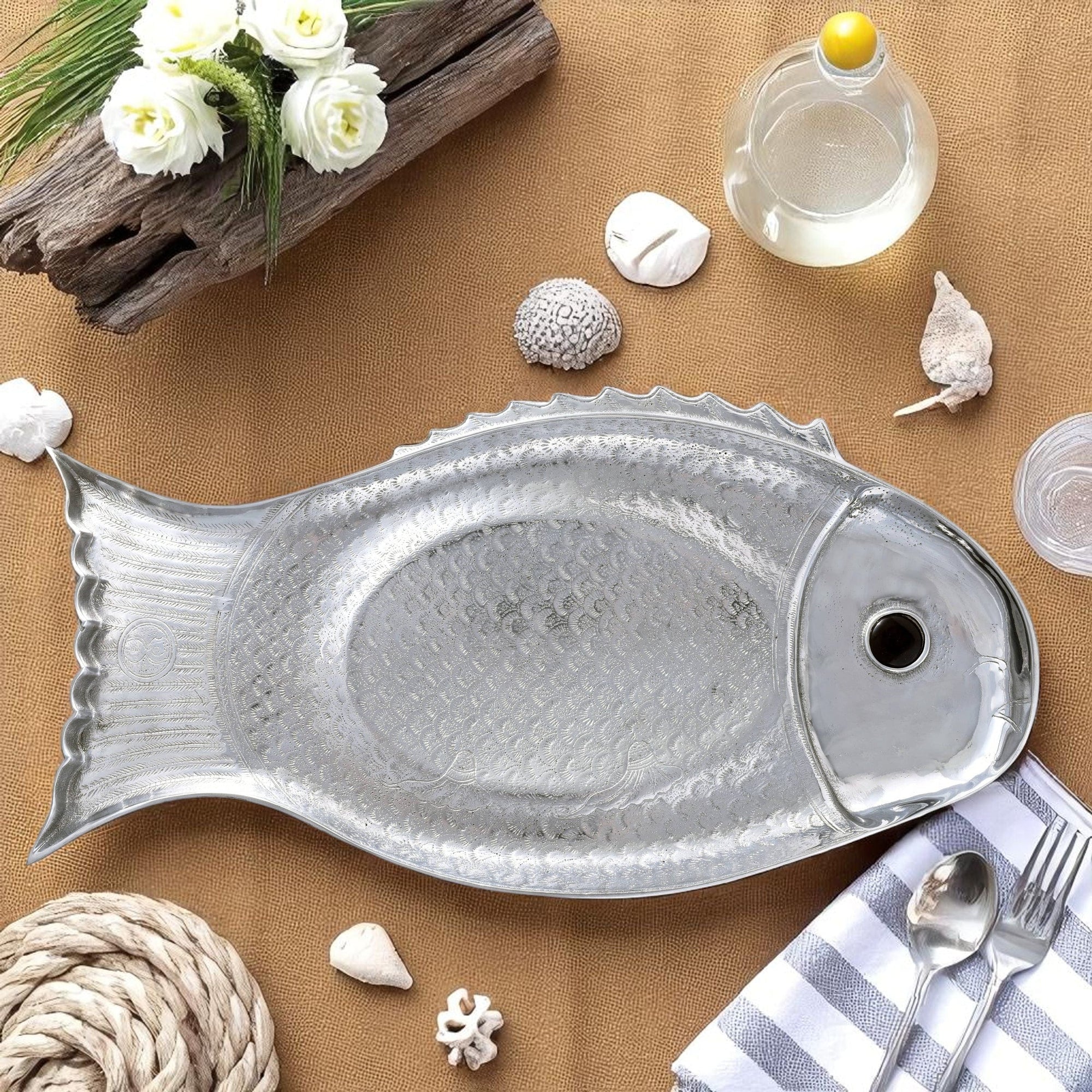 Large Fish Platter- Ideal for Sea-food | Sea and Shore Collection ...