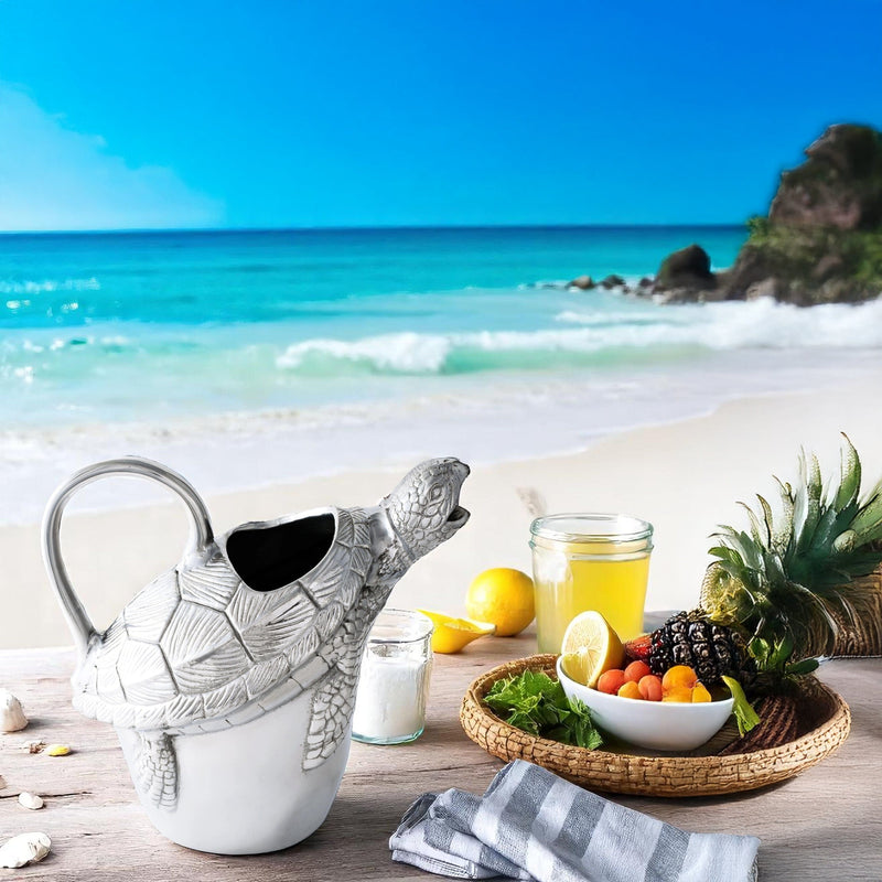 Artistic seaside Pitcher for alfresco dining experiences | Dinnerware ...