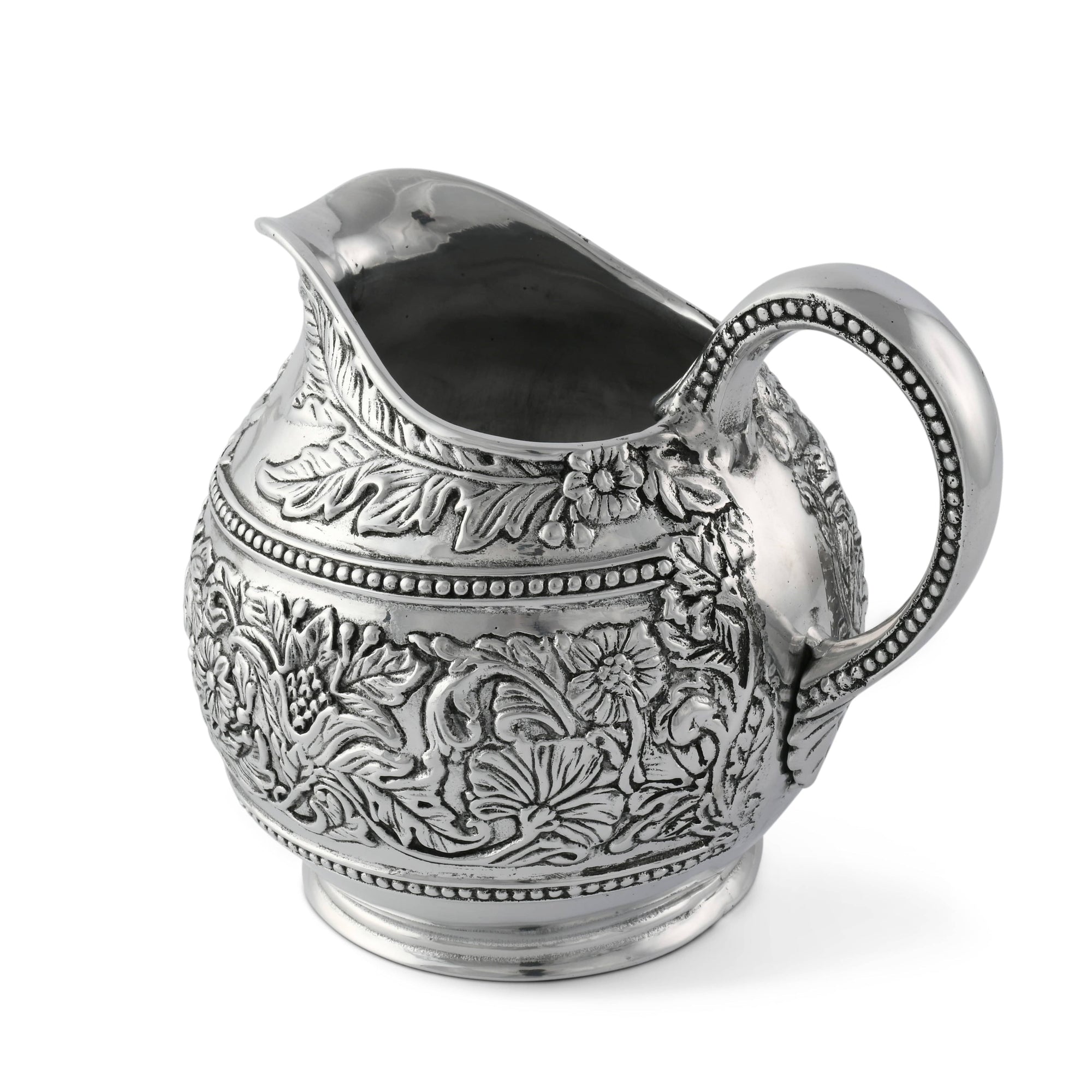 Exceptional alloy pitcher with a Western charm, ideal for a variety of ...
