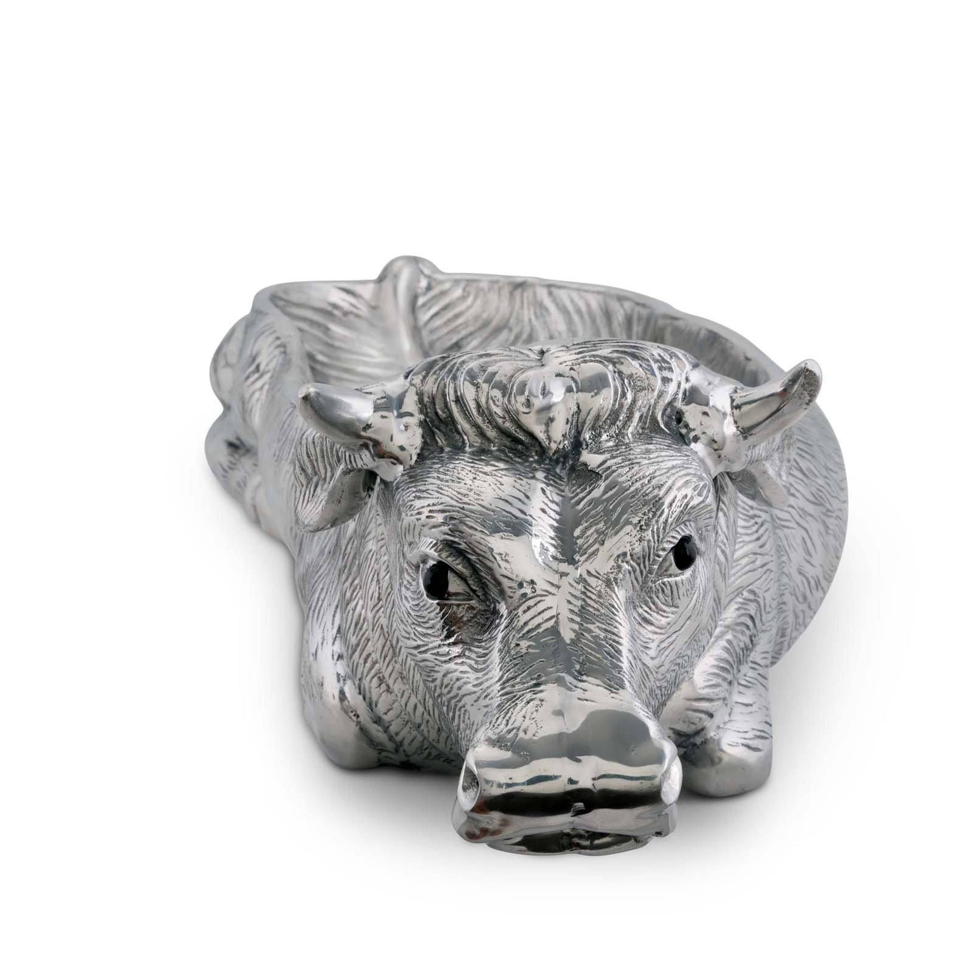 Durable Aluminum Cow Carving Tray Ideal for Gifting | Garden Friends ...