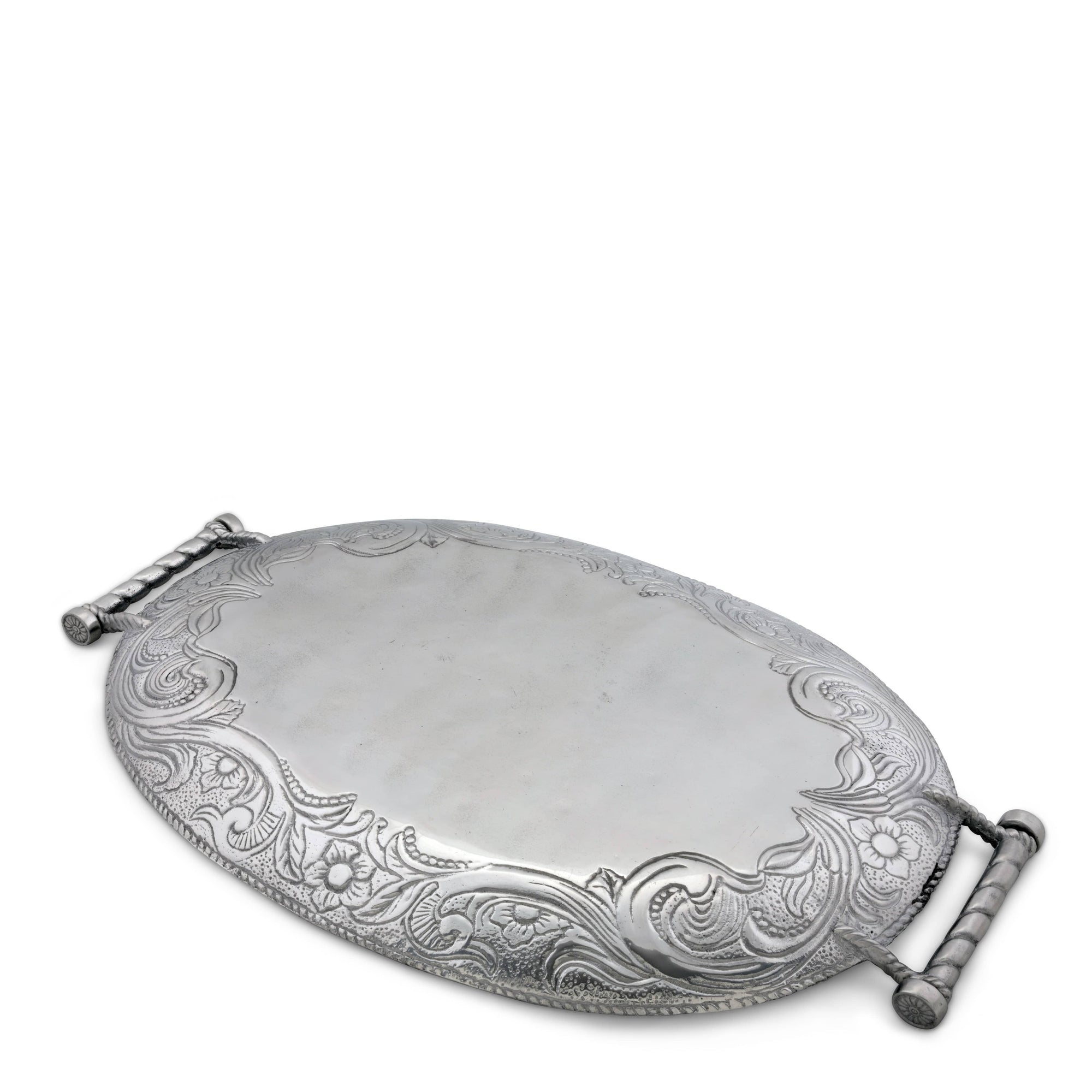 Durable Leather Serving Tray for Rustic-Inspired Dinner Parties ...